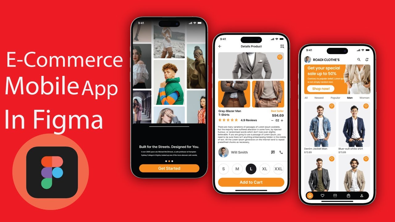 Top Designer Reveals BEST E-Commerce Mobile Apps in Figma - YouTube