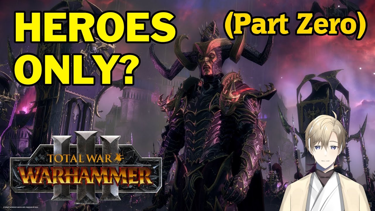 Heroes-Only TWWH3 - Dark Elves (Makelith) Part Zero (Pre 3.1) | Total ...