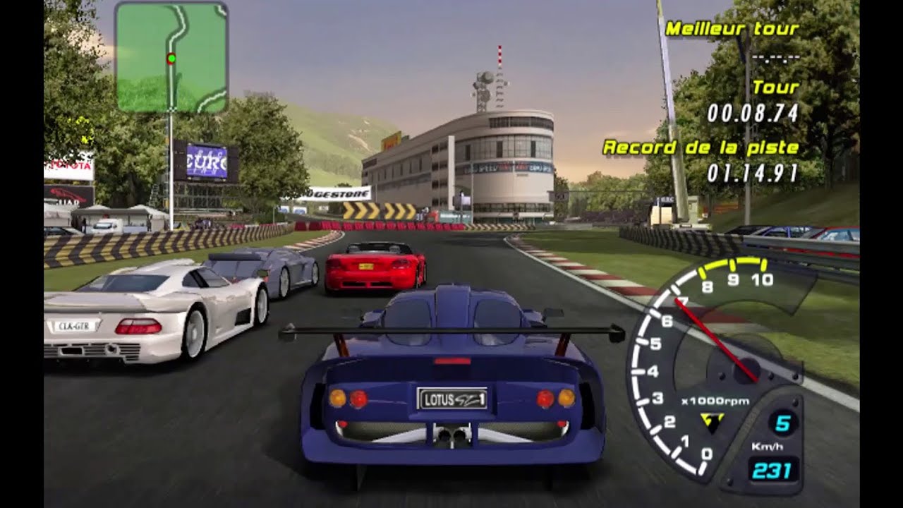 Racing Evoluzione - Lotus Elise GT1 - Circuit (Xbox 360) - YouTube