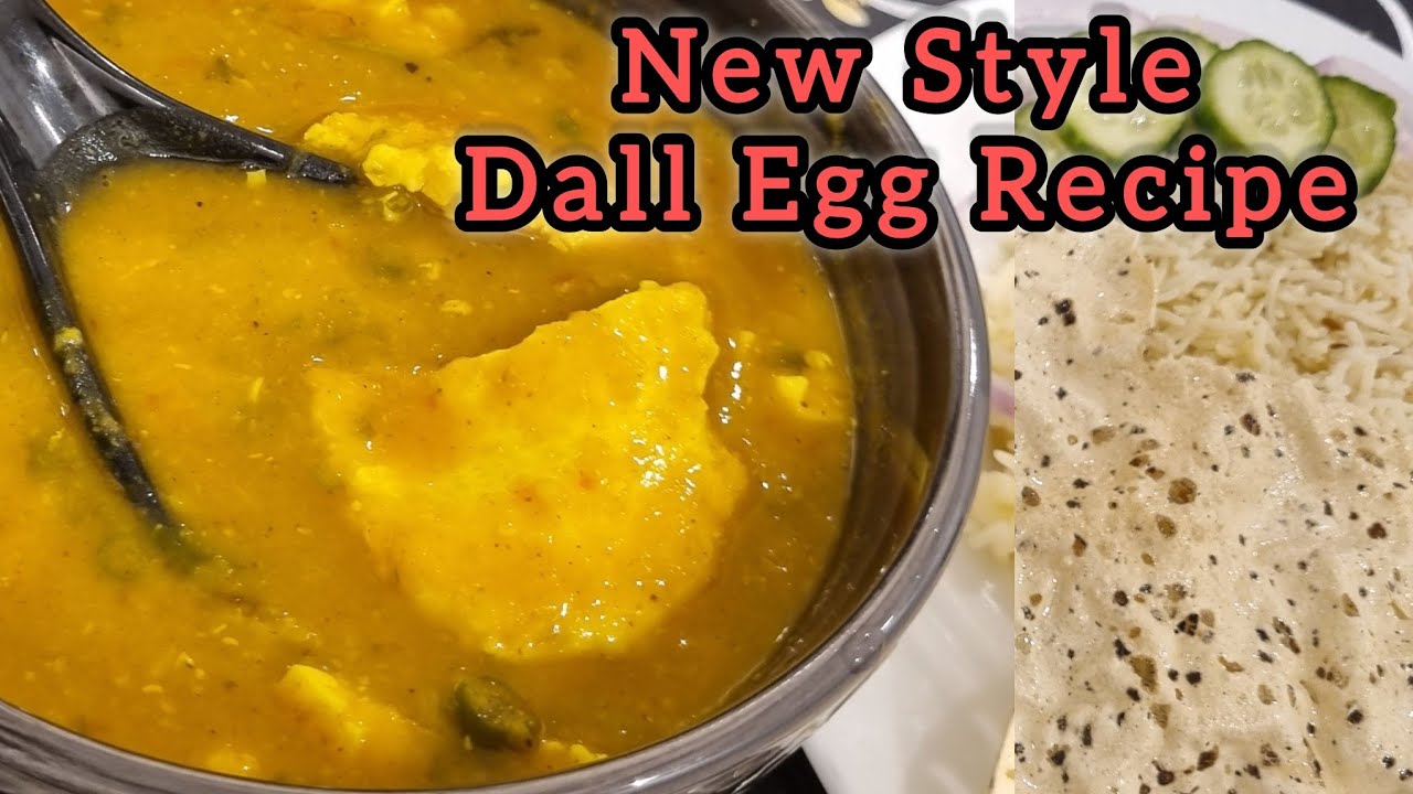 Very easy Daal Egg🥚 recipe@@ Bahut Easy nd Tasty Recipe Egg Daal ...