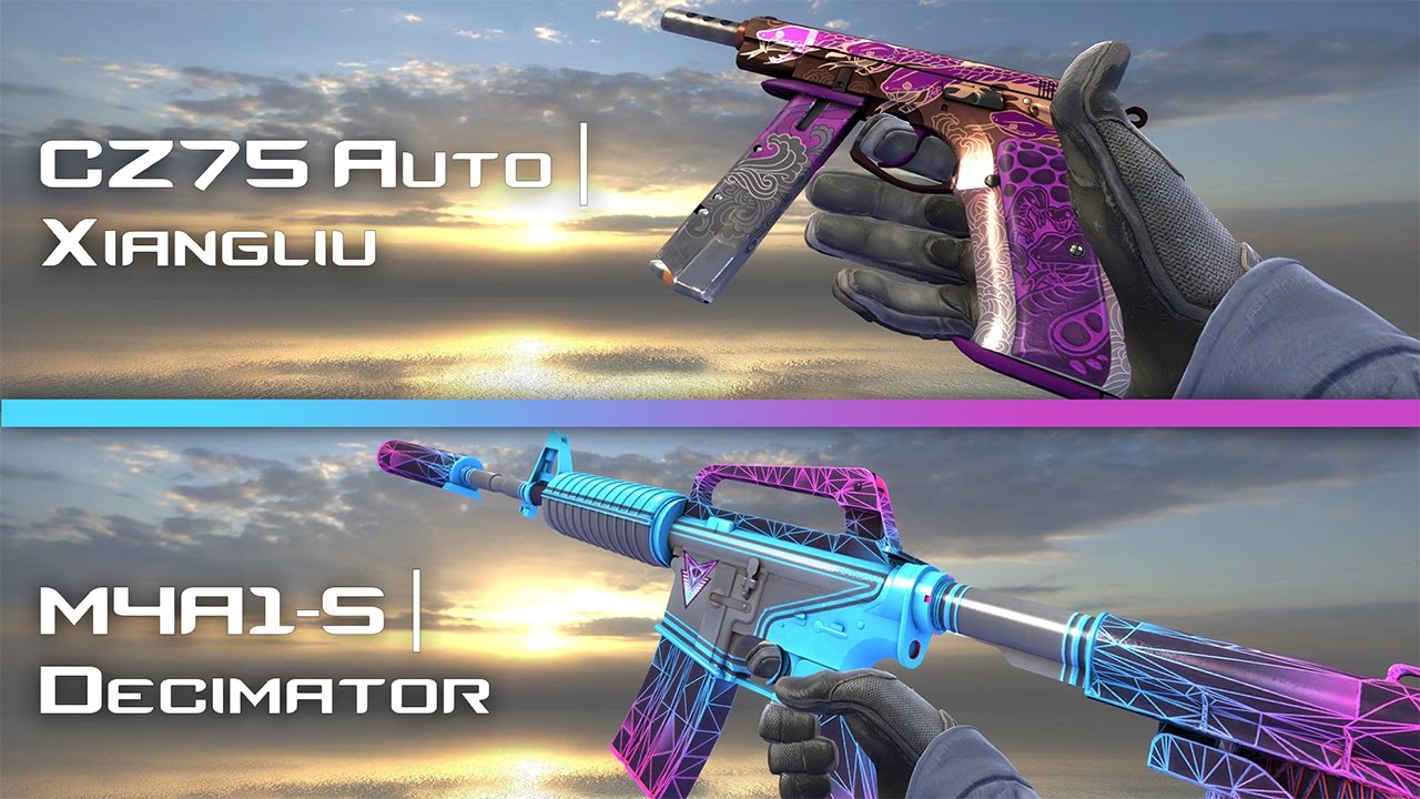 CS:GO Showcase - M4A1-S | Decimator & CZ75-Auto | Xiangliu (FN) - YouTube