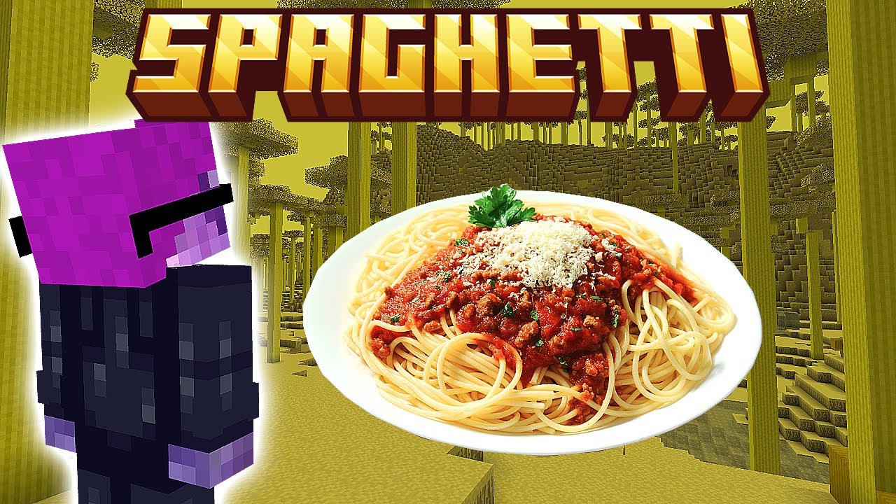 Minecraft... But it's Spaghetti - YouTube