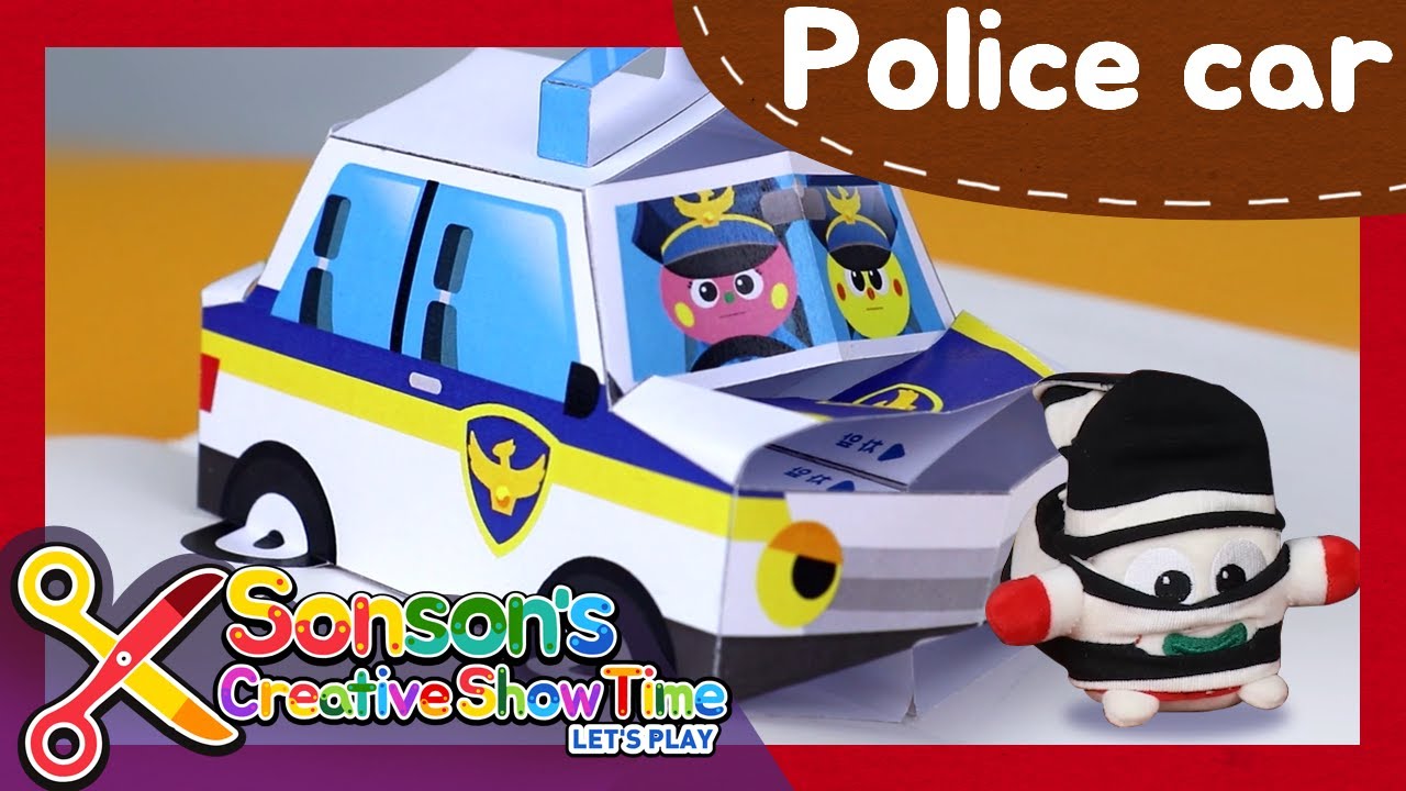 [Modoo Modoo Show] Sonson Police Car | Sonson's Creative Show Time ...