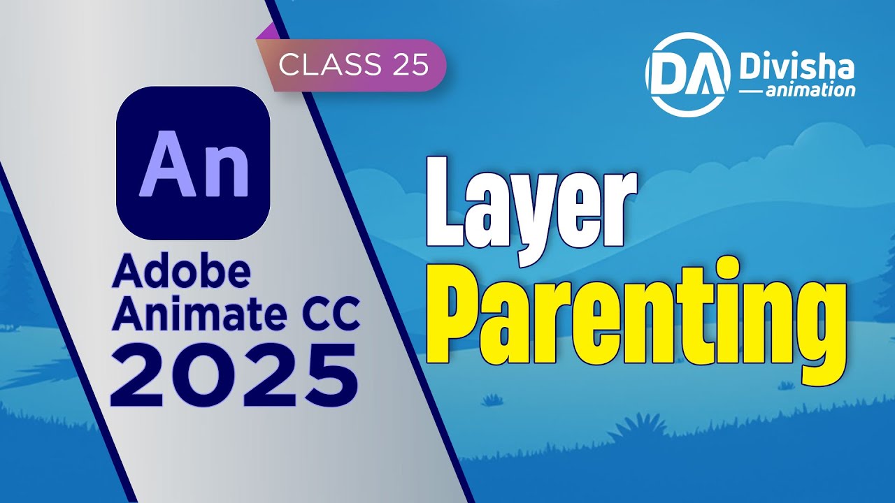 How to Use Layer Parenting in Adobe Animate CC 2025 | Step-by-Step ...