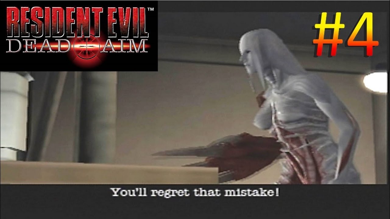 Resident Evil: Dead Aim - Morpheus Tyrant FINAL Boss Fight - YouTube