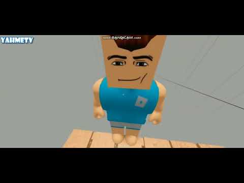 Roblox Man Face Düşüş Meme Sahnesi Yavaşlatılmış 4K HD
