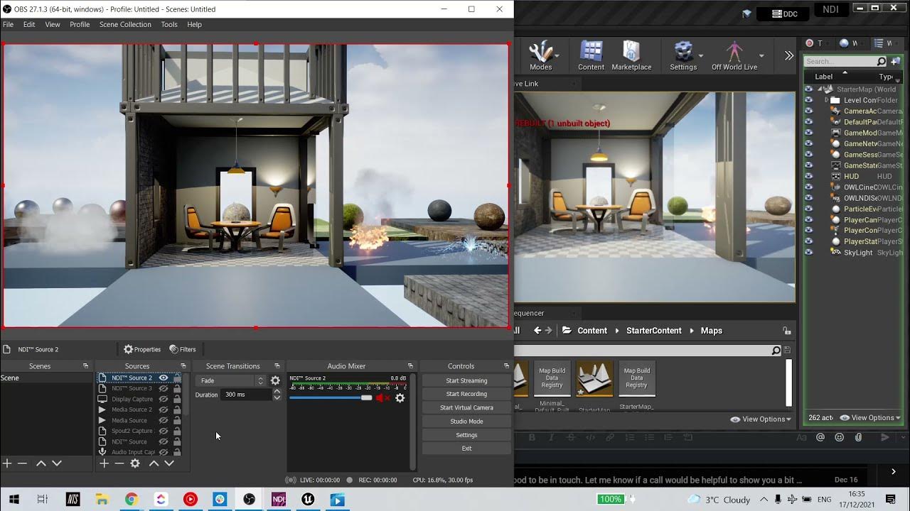 How to live-stream video from Unreal Engine using NDI - YouTube