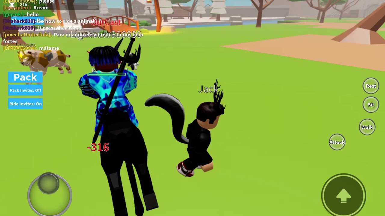 Showing a secret place and how to ride animals In animal simulator ...