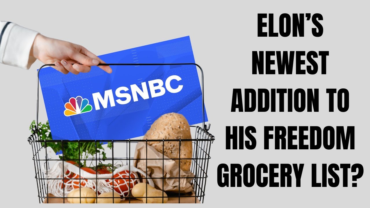 MSNBC For Sale? Will Elon Musk Buy It? - YouTube