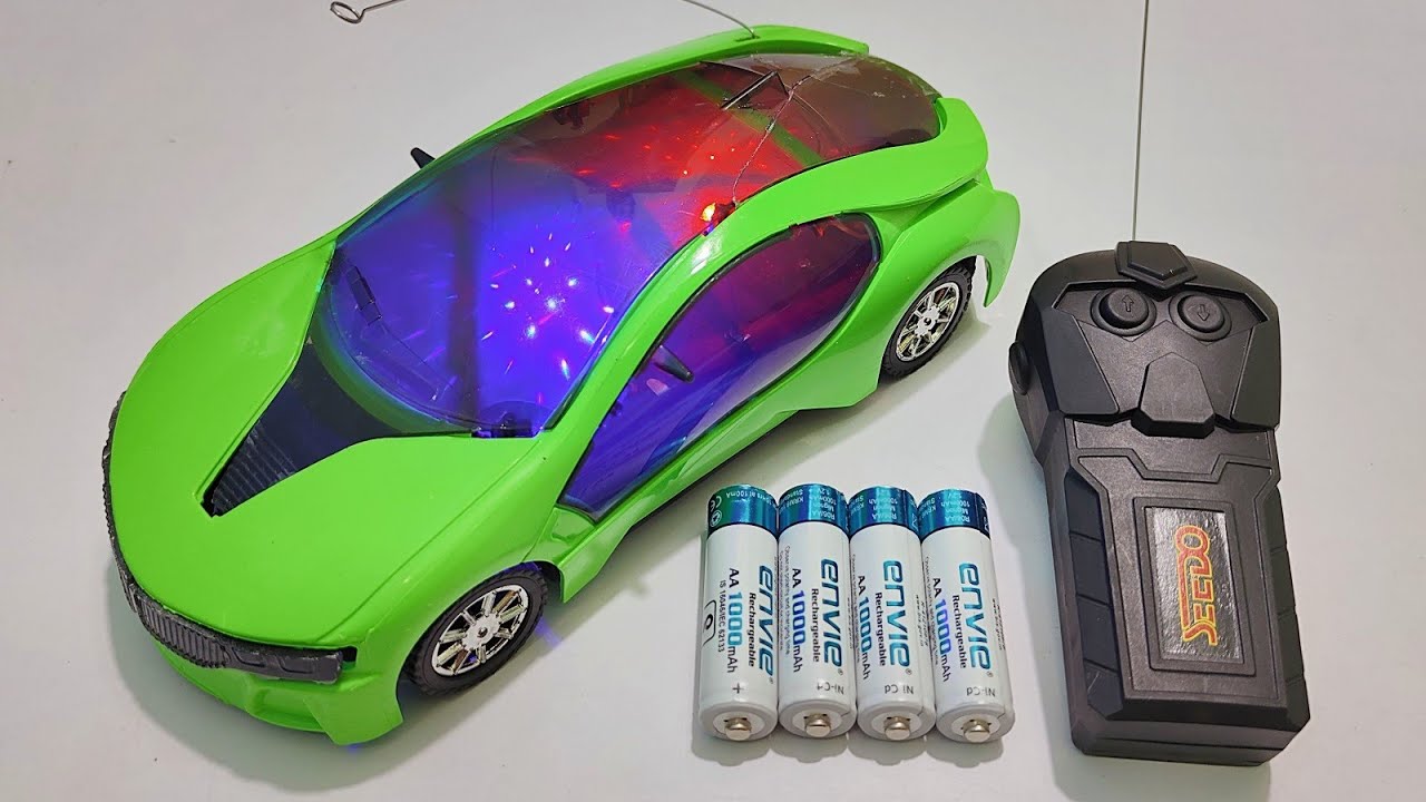 Remote control rc car unboxing and test & toy car videos - YouTube