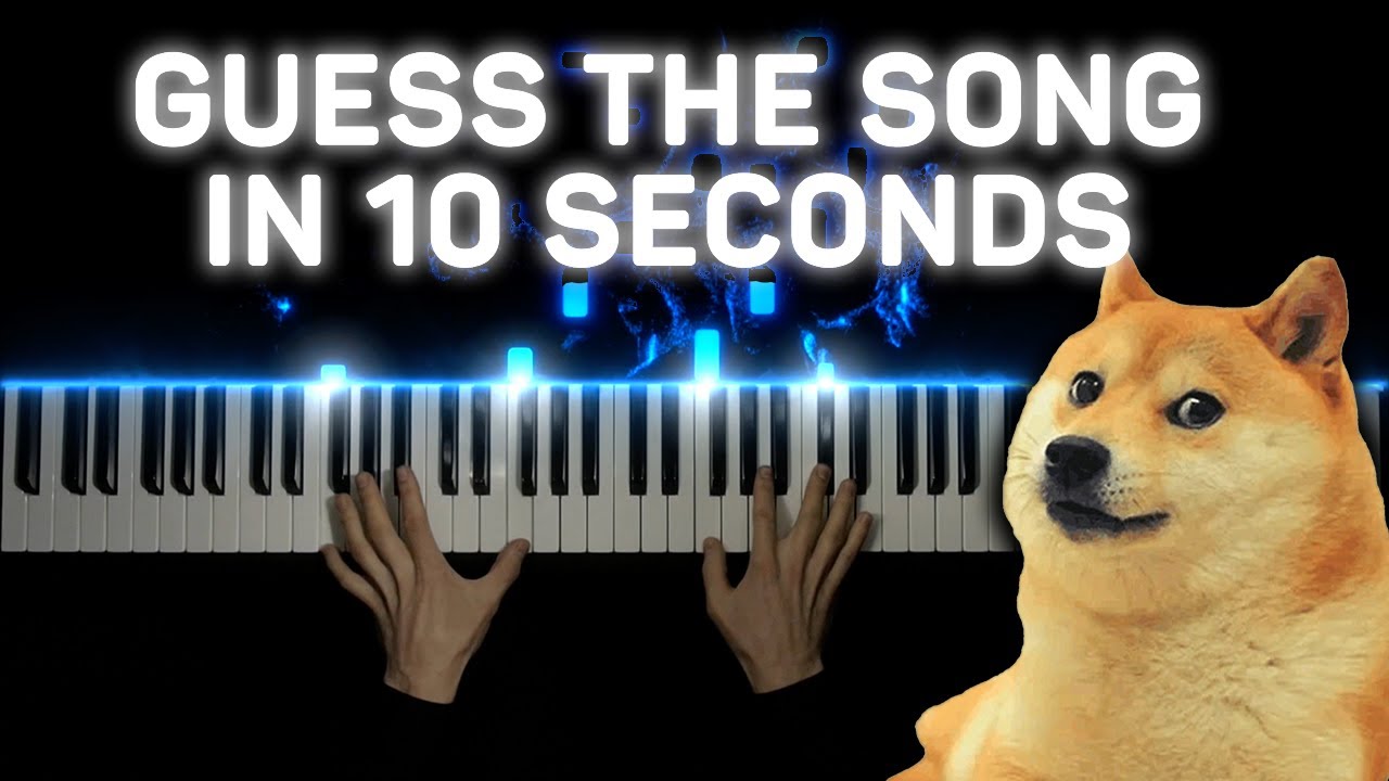 GUESS THE SONG IN 10 SECONDS - YouTube