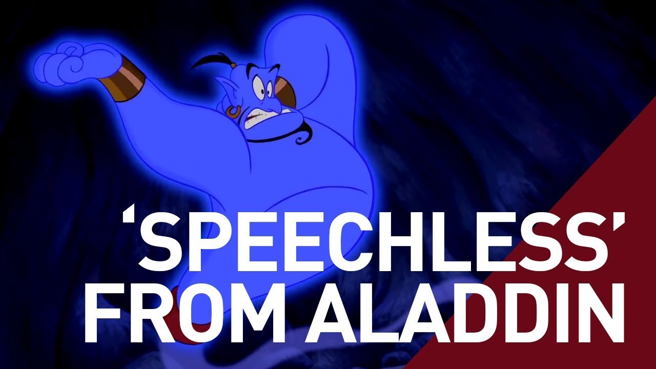 Speechless from Disney's Aladdin - YouTube
