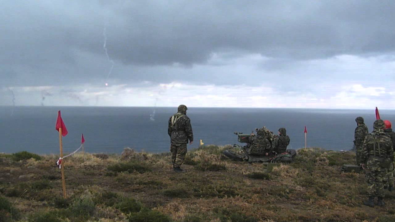 ZU 23-2 AA gun firing. - YouTube