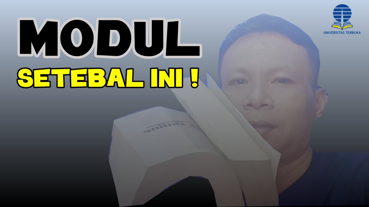 MATERI MODUL SETIAP SESI TUTORIAL ONLINE UT - YouTube
