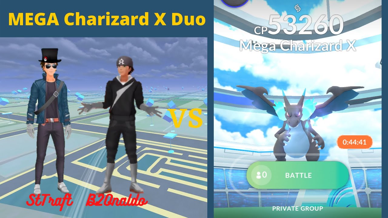 MEGA Charizard X Duo in Pokémon GO - YouTube