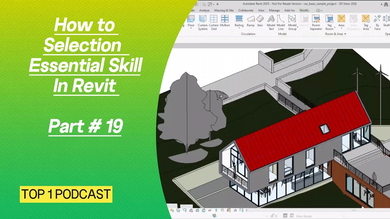 How to Selection - Essential Skill in Revit | Part 19 |#cadsoftware # ...