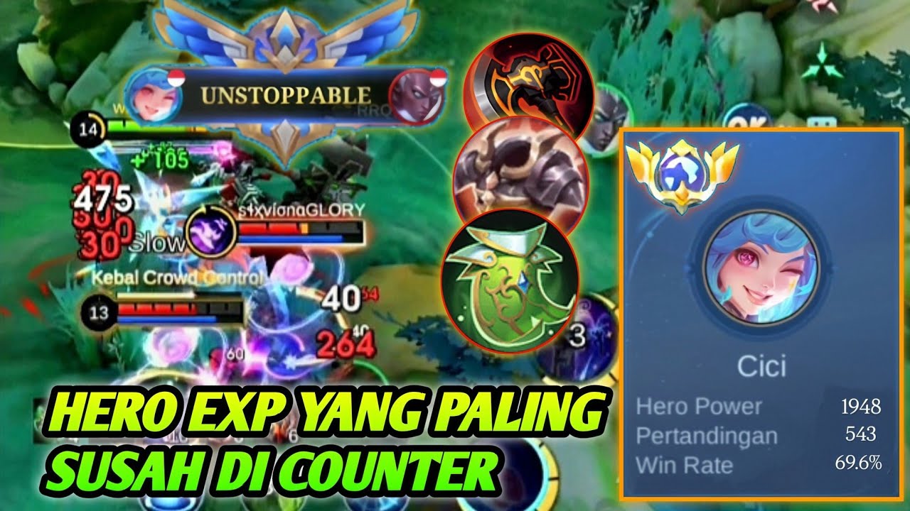 HERO EXP PALING SUSAH DI COUNTER BIKIN LAWAN PUSTASI - YouTube