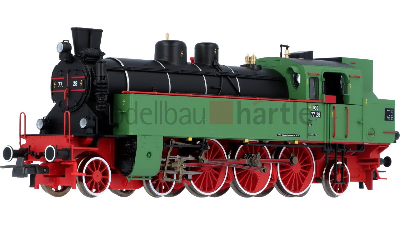 Roco 70083 / 70084 / 78084 Dampflok Rh 77.28 ÖBB | Spur H0 - YouTube