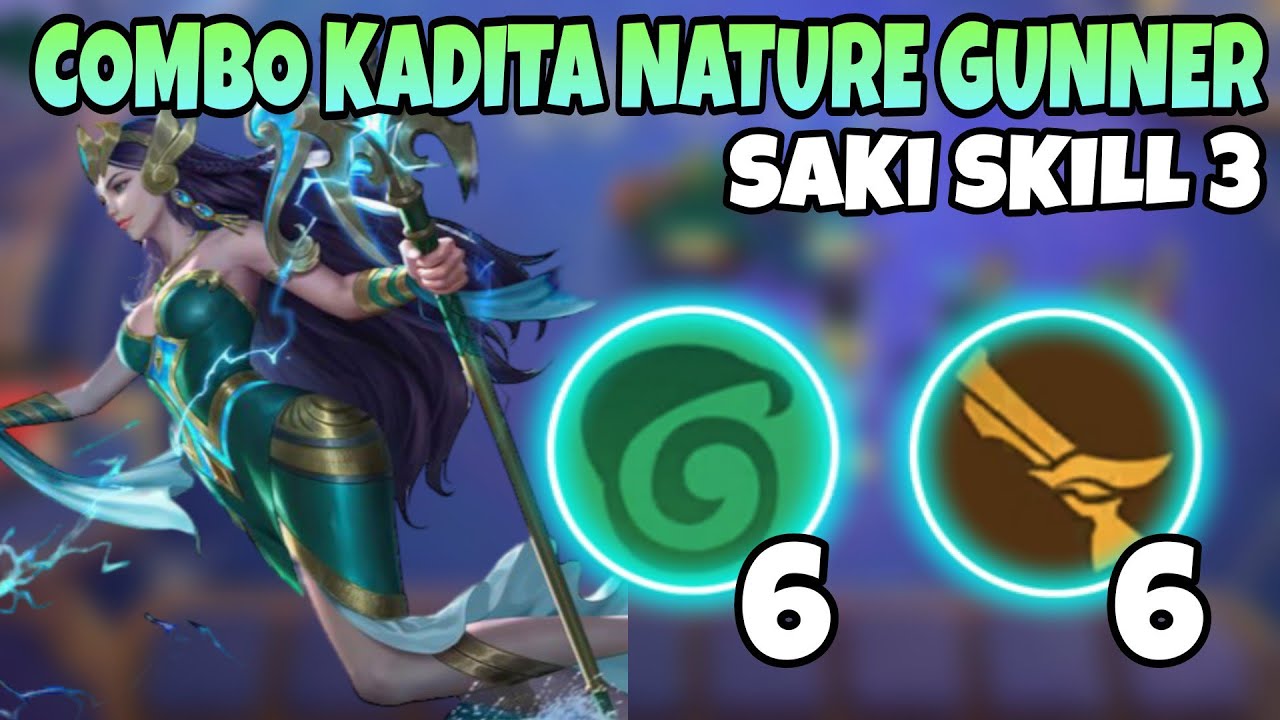 Magic Chess Saki Skill 3 Combo Synergy Nature Spirit Gunner 2023 - YouTube