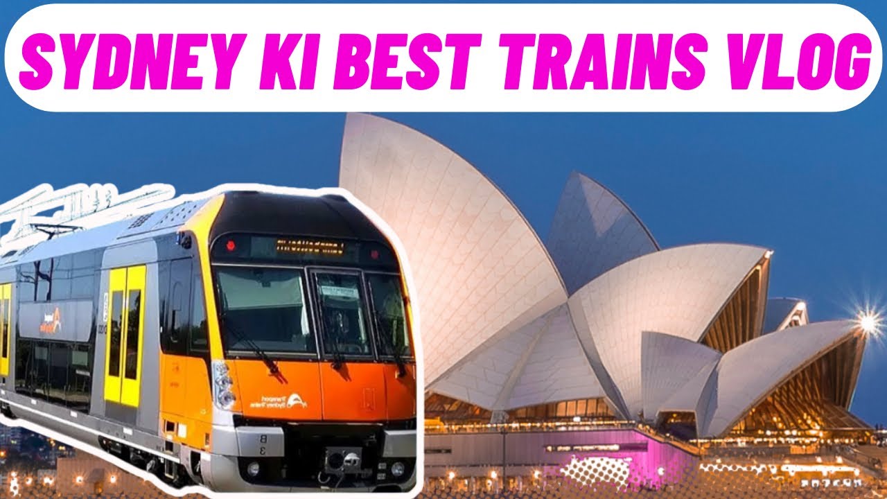 Sydney Trains best in the world | double decker trains #travelvlog # ...