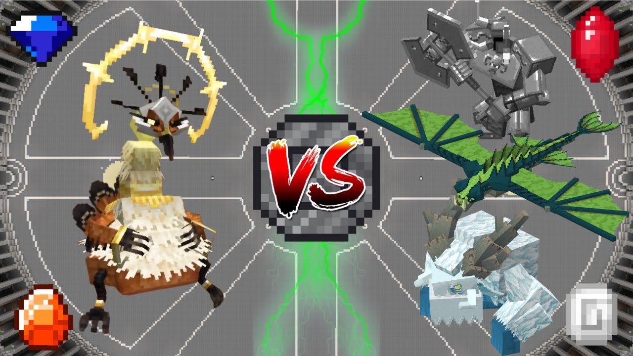 Minecraft: Umvuthi, o Pássaro Solar VS Mobs de Mowzie - Luta de Mobs ...