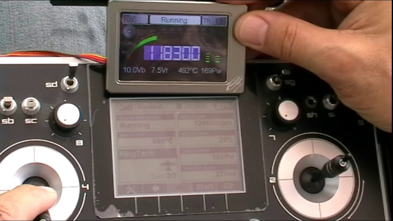 VSpeak ECU Konverter: KingTech - Jeti Duplex EX - YouTube
