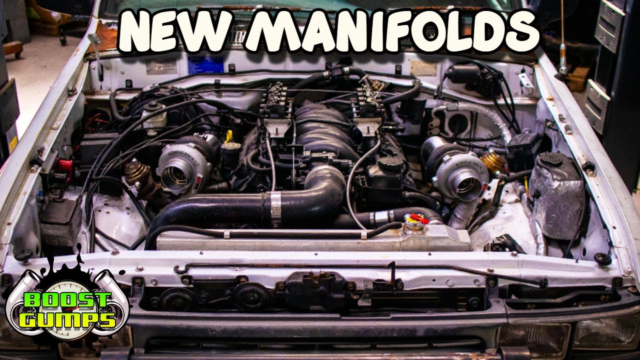 New Turbo Manifolds! || Twin Turbo LS1 80 Series Landcruiser Pt 2 - YouTube