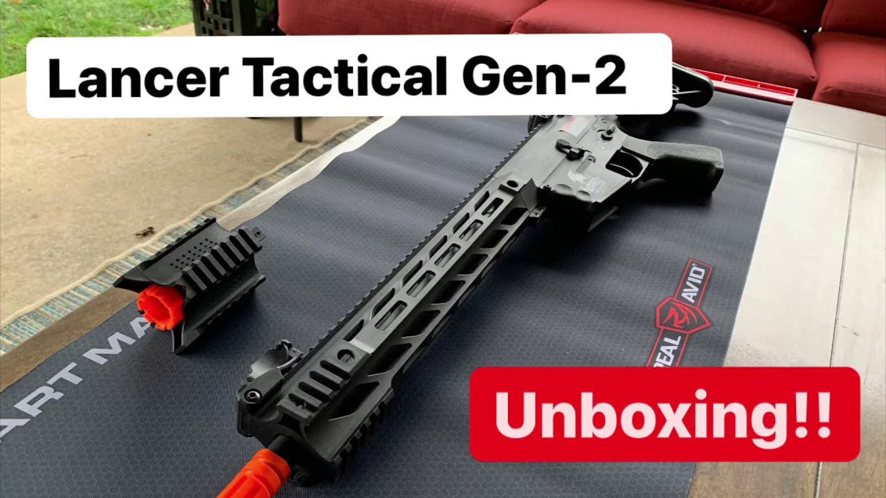 Unboxing the Lancer Tactical Gen-2 SPR Interceptor LT-25 AEG!! - YouTube