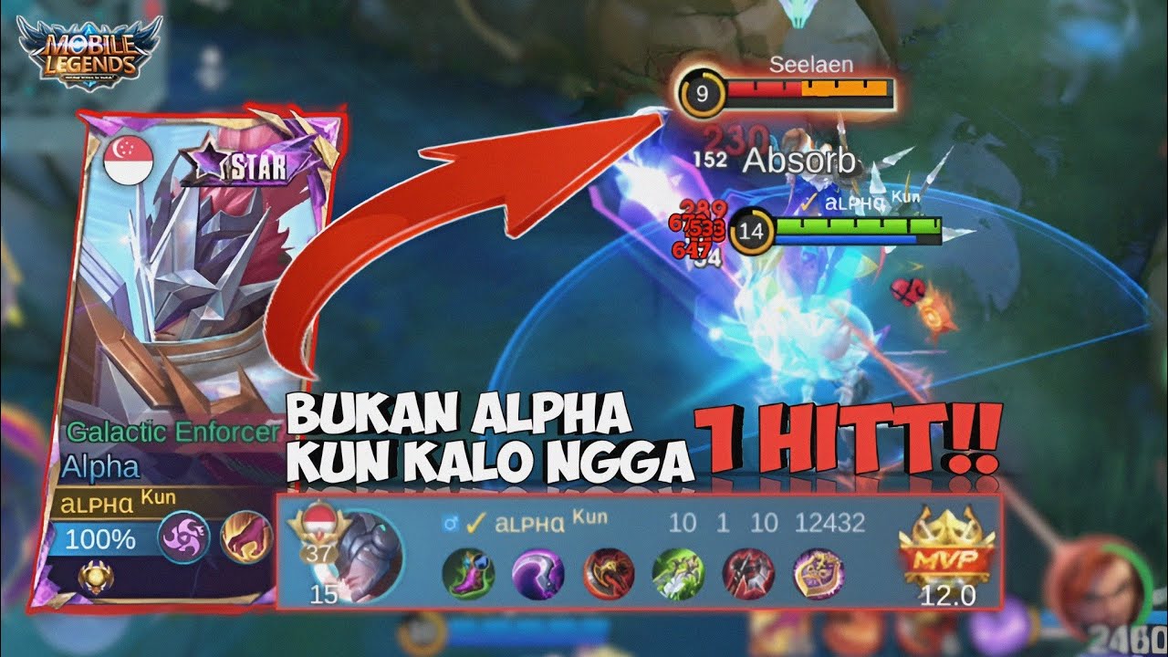1 COMBO HILDA LANGSUNG ILANG ‼️ BUILD & ITEM ALPHA TERSAKIT TERBARU S32 2024 - Mobile Legends ...