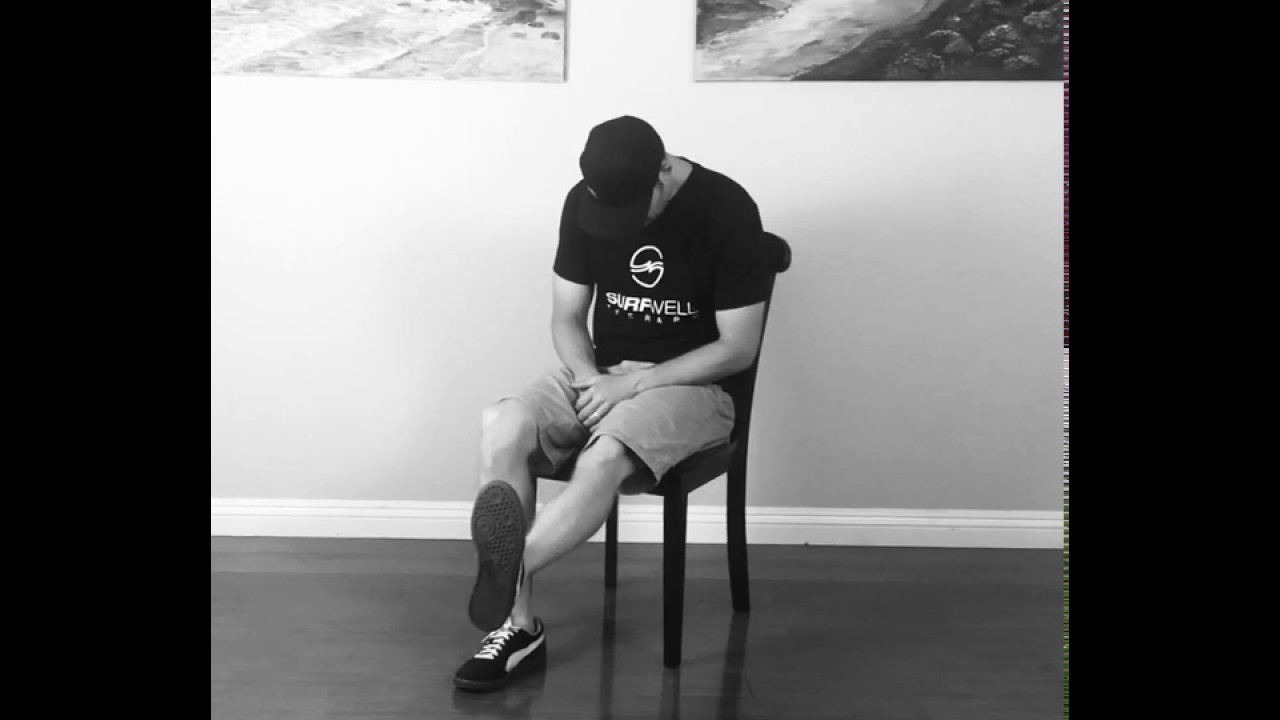 Slump Exercise for Nerve Pain - YouTube