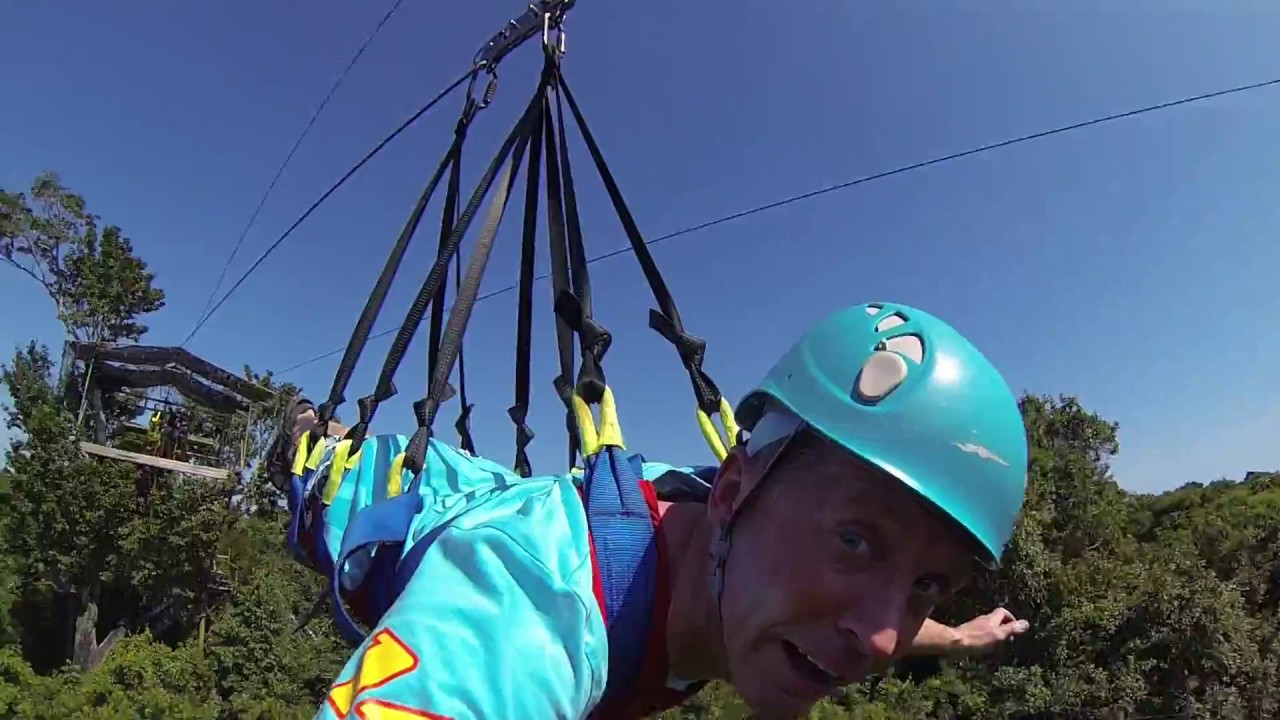 Selvatica, Cancun - Zip line and Aerial Adventure Park - YouTube