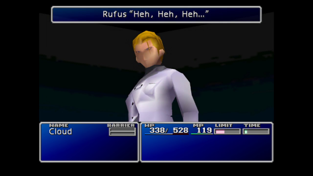 Final Fantasy 7 Cloud vs Rufus - YouTube