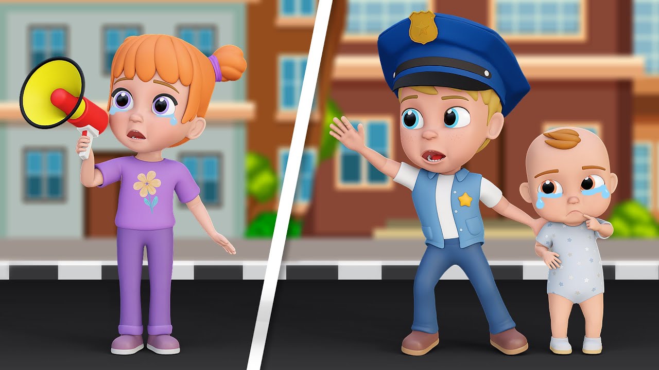 Baby Got Lost Song | BabaBounce Kids Songs & Nursery Rhymes - YouTube