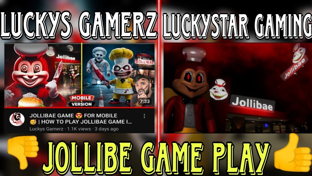 JOLLIBE GAME 🥳 I HOW TO PLAY JOLLIBE GAME I VIDEO WATCH @luckysgamerz ...