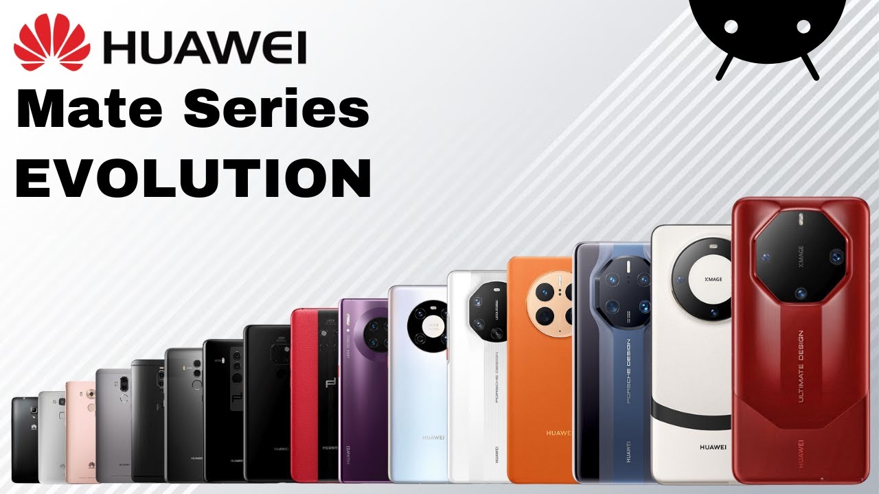 Evolution of Huawei Mate Series - YouTube