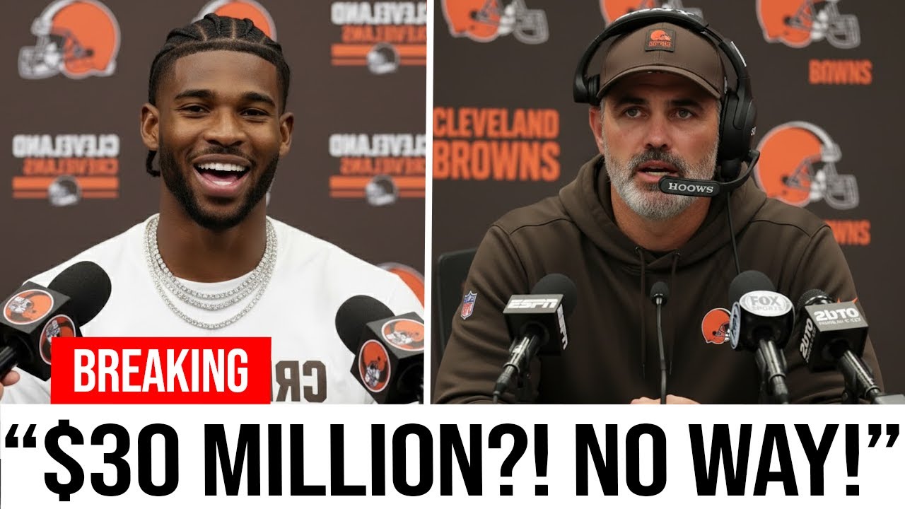 Kevin Stefanski ANGRY After Shedeur Sanders Gets $30M Offer To LEAVE ...