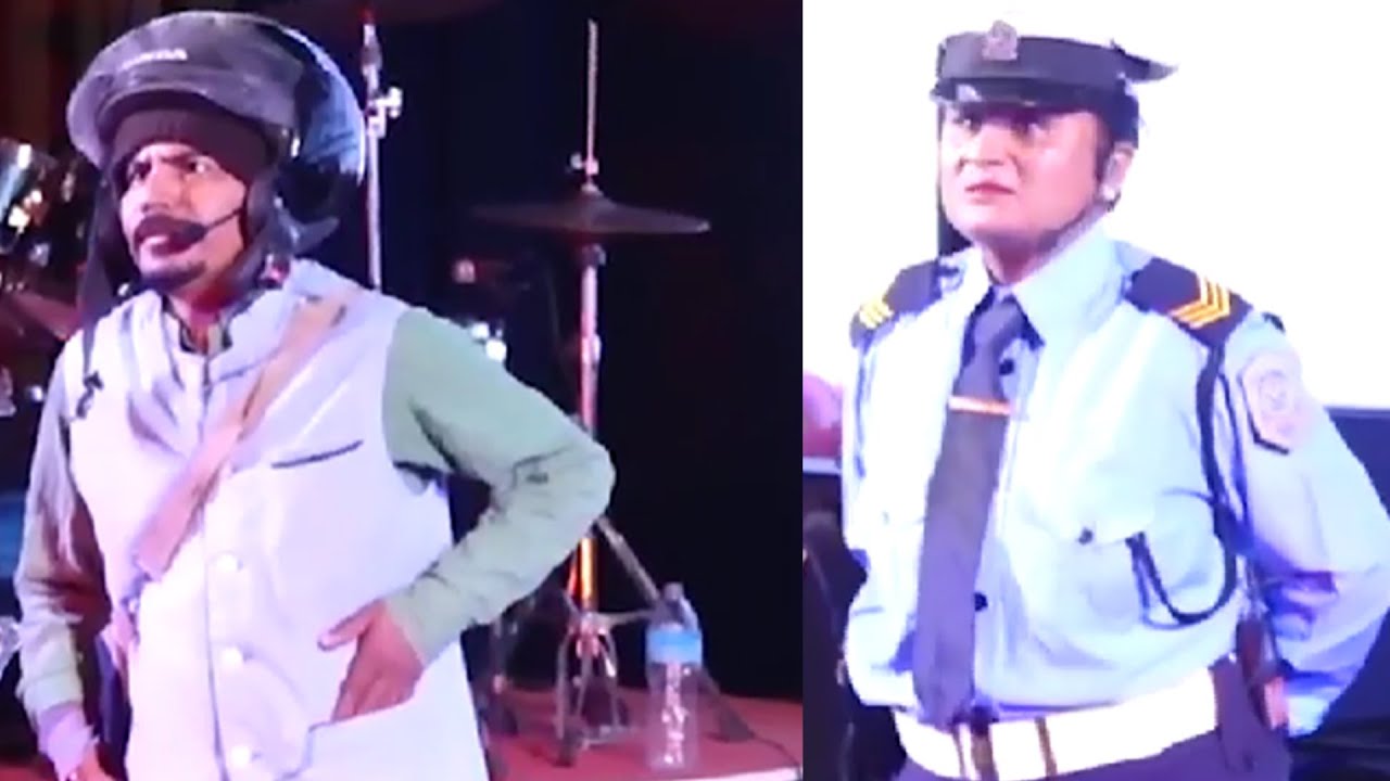 Kedar Prasad Ghimire (Magne Budo ) & Sita Devi Timalsena Comic Pragya ...