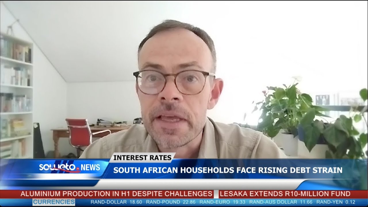 SOWETO TV NEWS | SOUTH AFRICAN HOUSEHOLDS FACE RISING DEBT STRAIN - YouTube