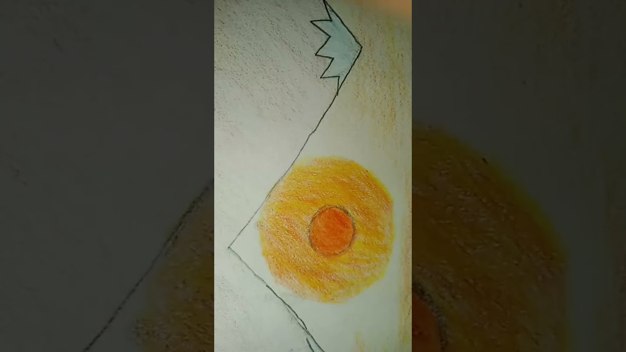 my first drawing with pencli colour plz comment do you like this - YouTube