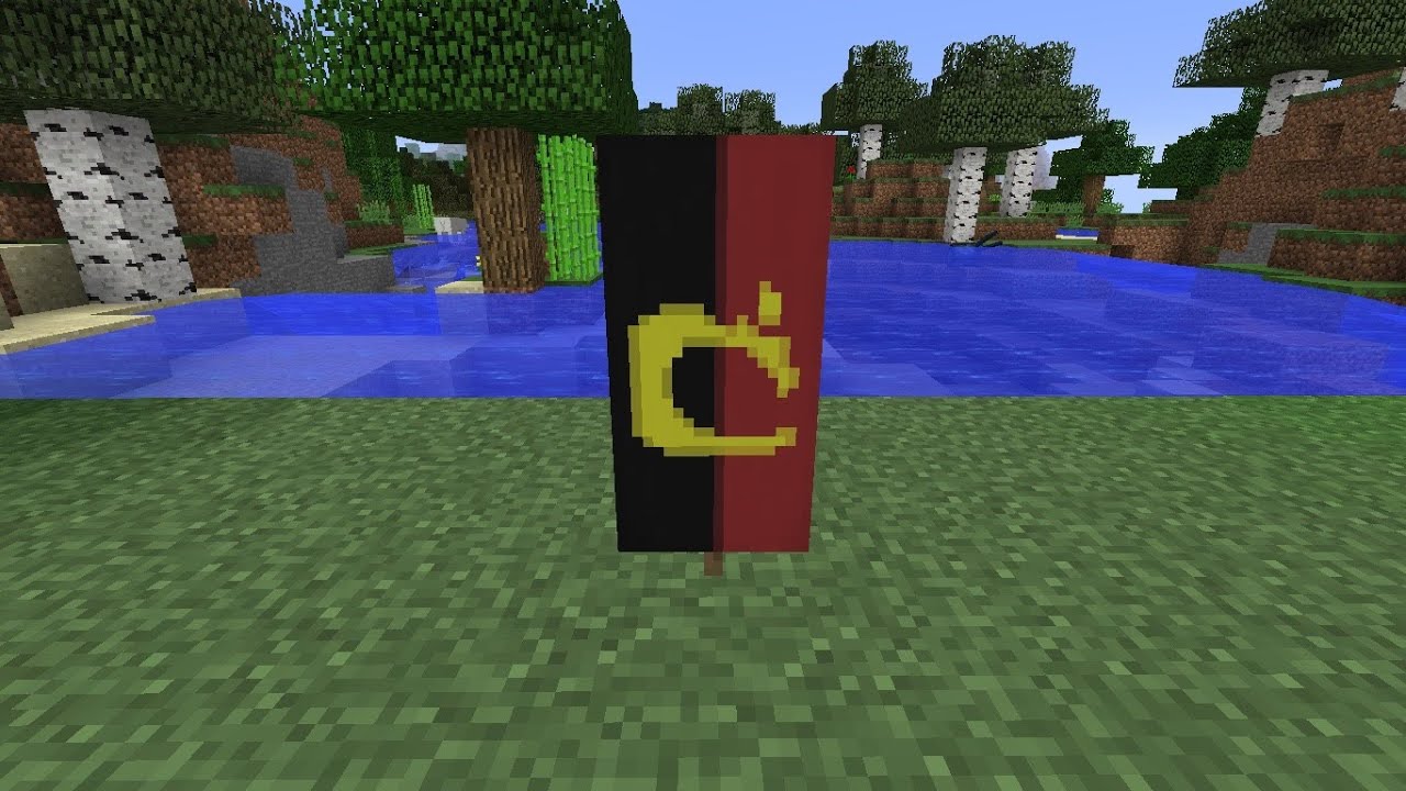 How to make the National Flag of Angola [AGO]//Minecraft - YouTube