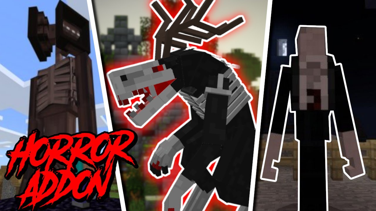 Top 5 Creepiest Horror Addons for Minecraft Pocket Edition in hindi ...
