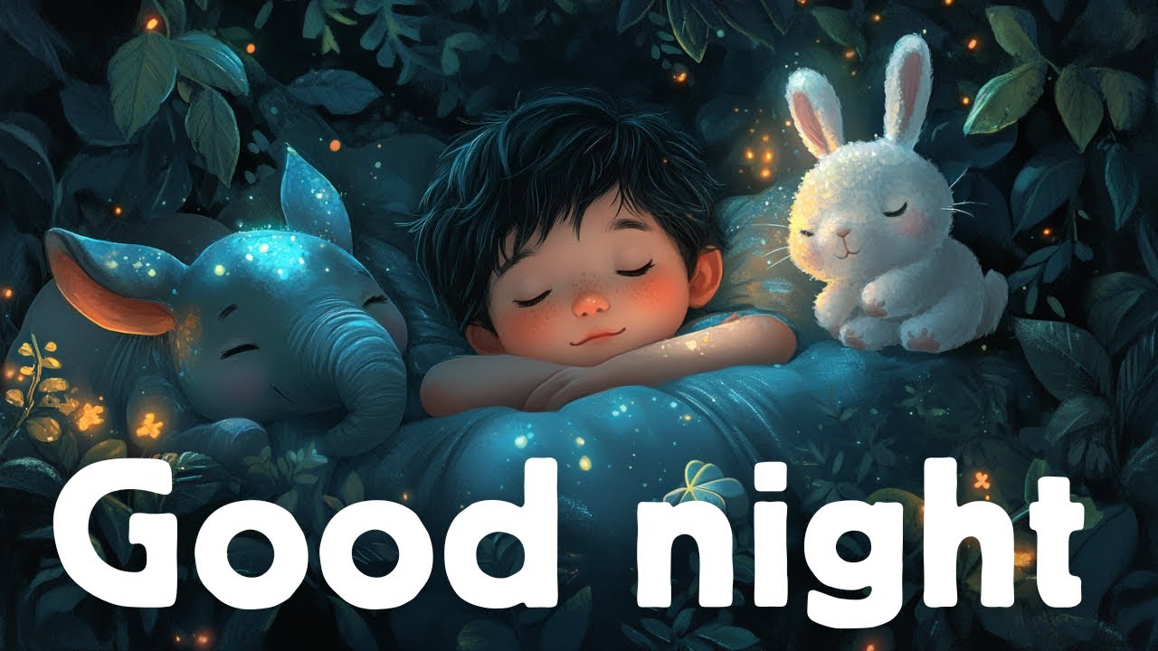 🌙 Magic Lullaby: Good Night Cars & Animals | Sleep in 3 minutes ...
