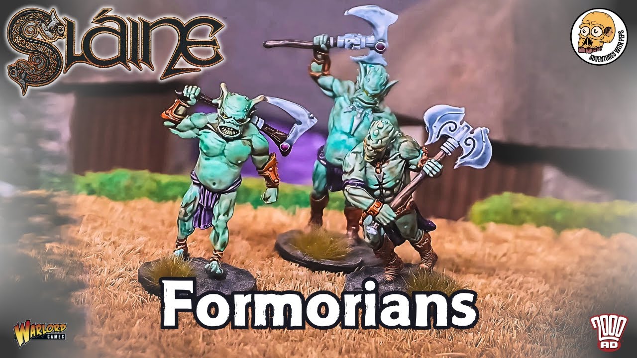 Bringing Slaine Formorian Warriors to Life: Painting Axemen from ...
