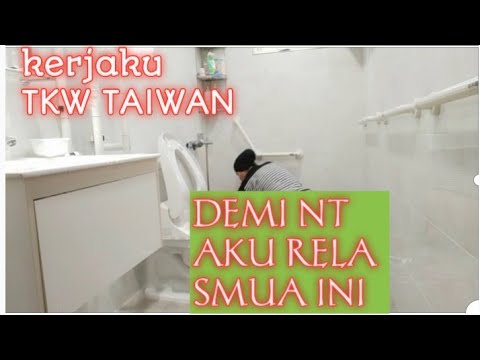 KERJANYA NGOSEK WC YANG  PENTING GAJIAN TKW TAIWAN