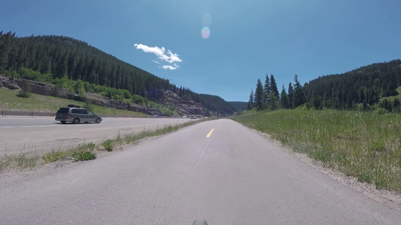 The Wall - Climb from Vail to Vail Pass. - YouTube
