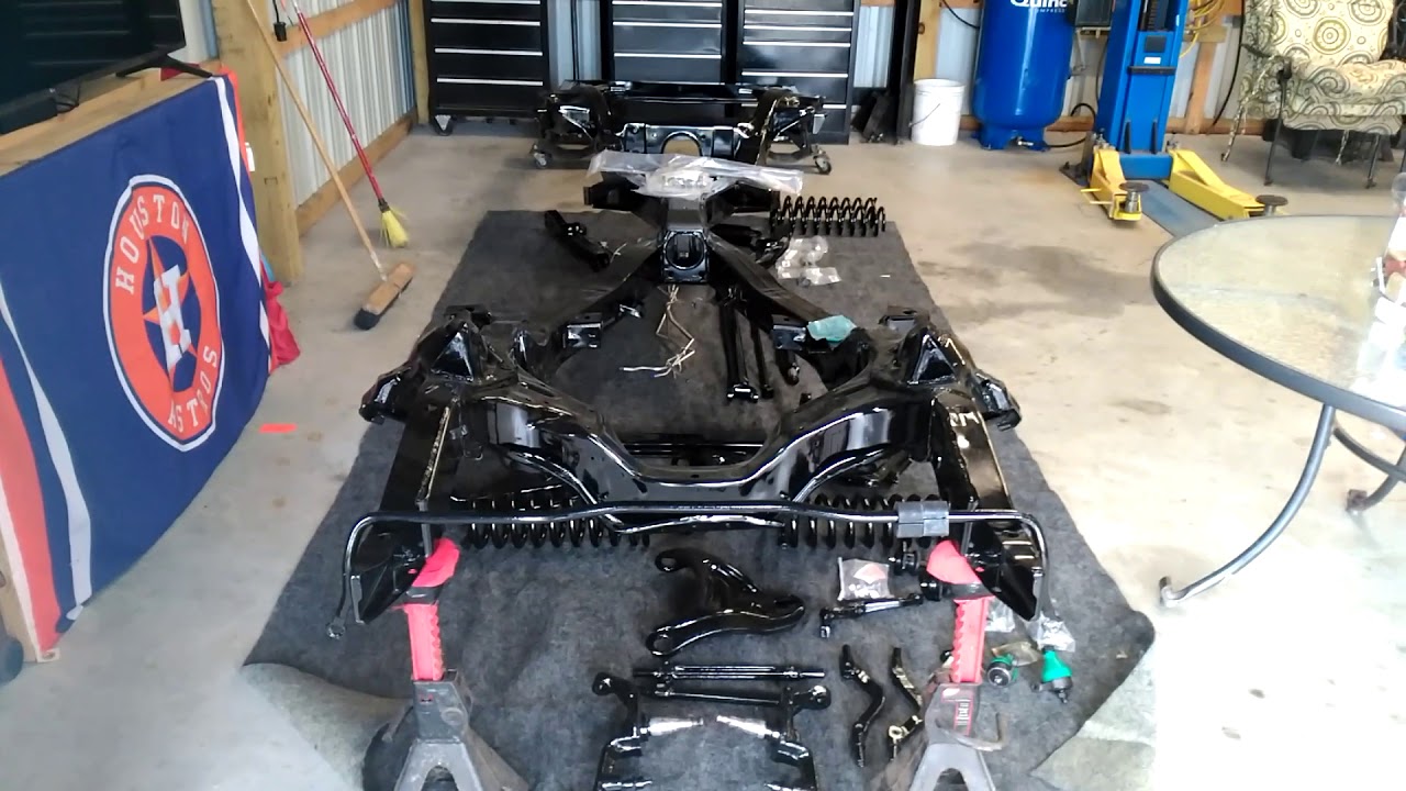 1964 impala chassis assembly part 1 - YouTube