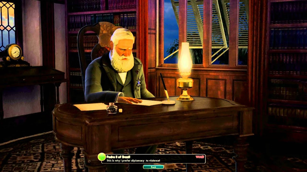 Civilization V Leader | Pedro II of Brazil: Defeat - YouTube