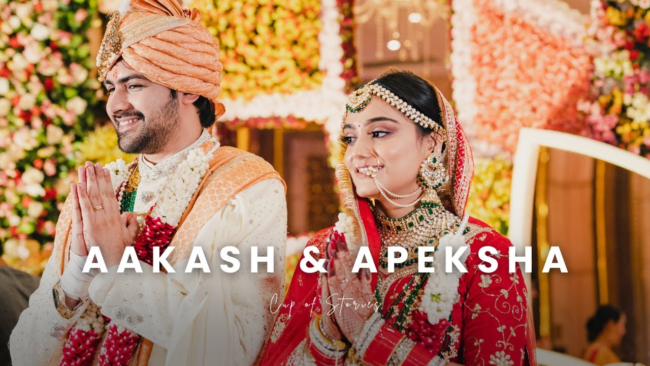 Highlight Film | Aakash & Apeksha | Cup of Stories - YouTube