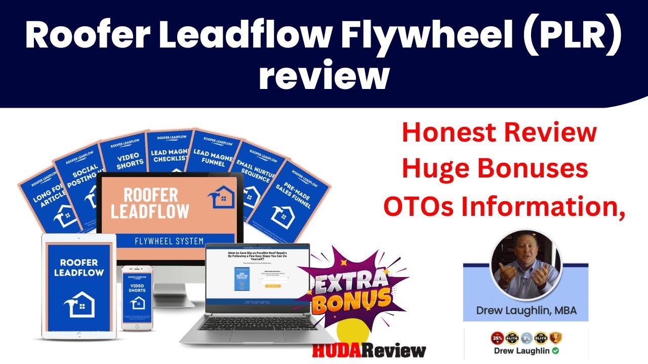 Roofer Leadflow Flywheel [PLR] Review - Don't miss this brand-new product created by Drew ...