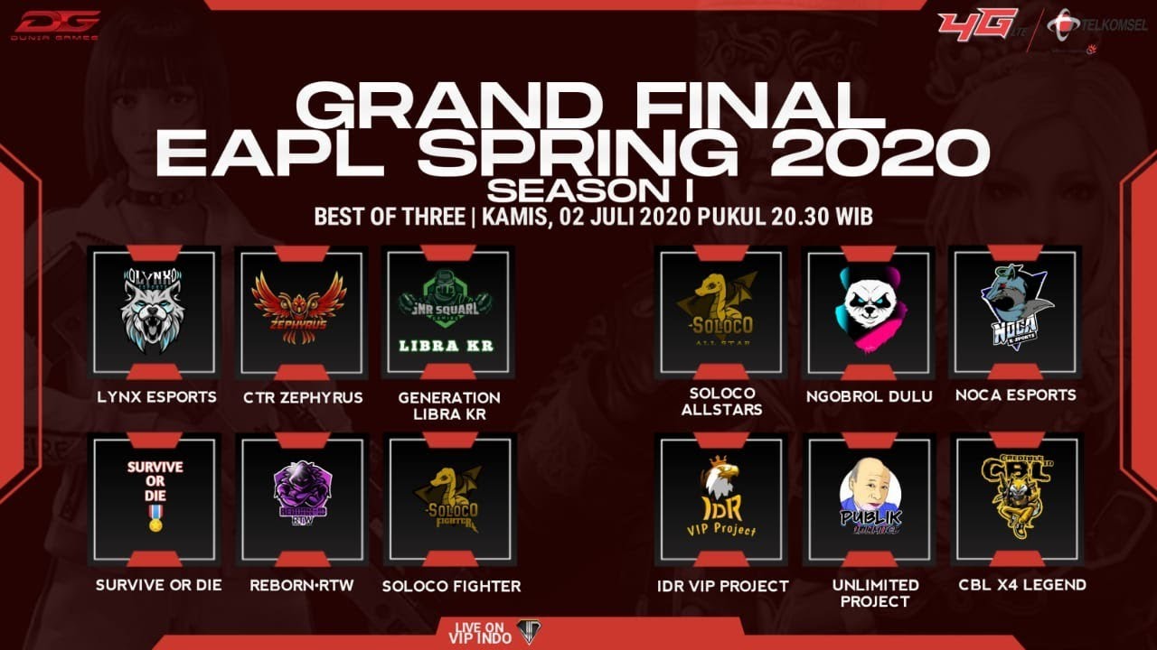 GRAND FINAL EAPL SPRING 2020 SEASON 1 - YouTube